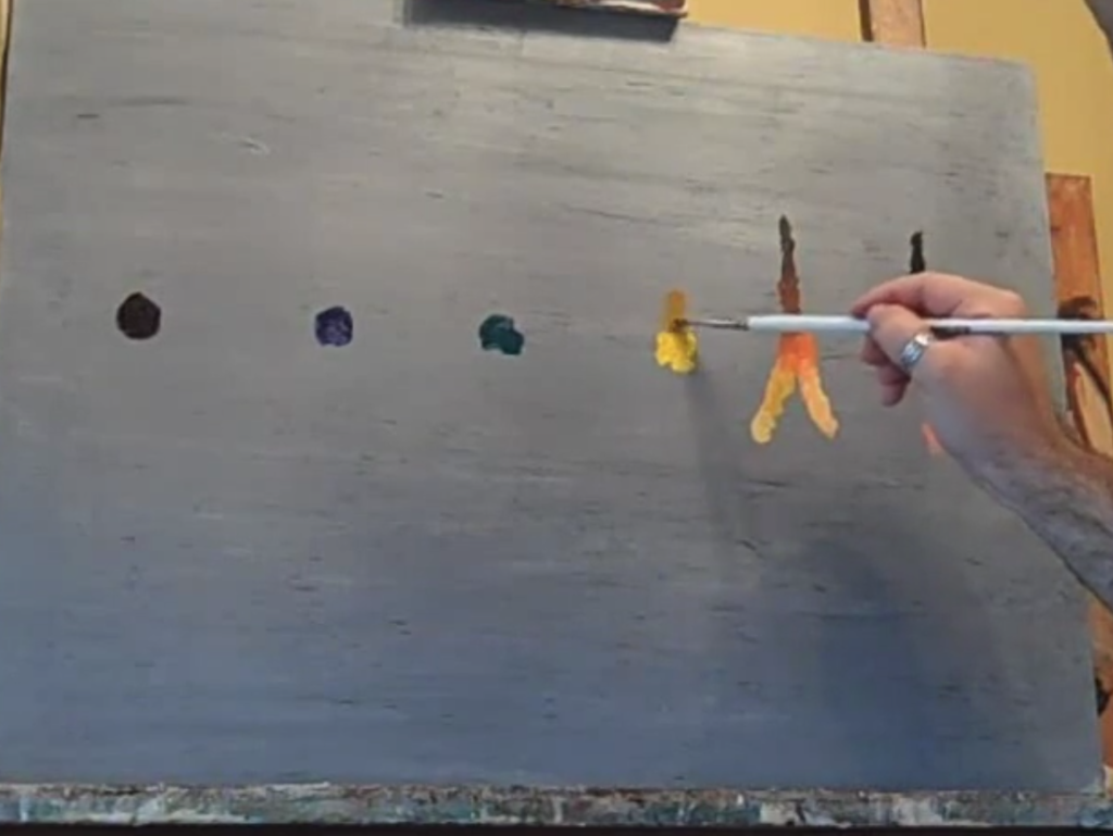 Getting to know your materials – Ethan Semmel Art School